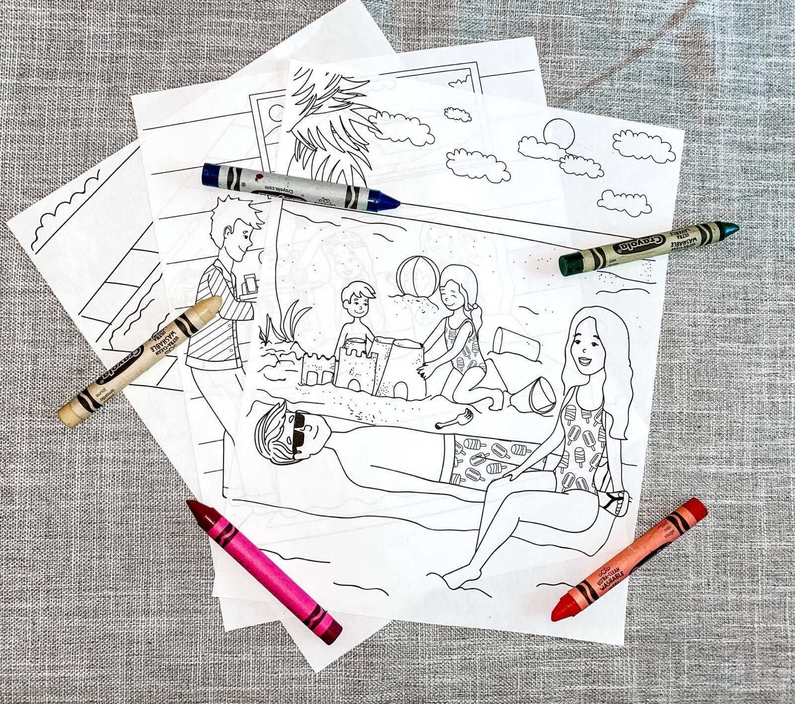 Mother's Day Color Sheets – The Oaks Apparel Co.