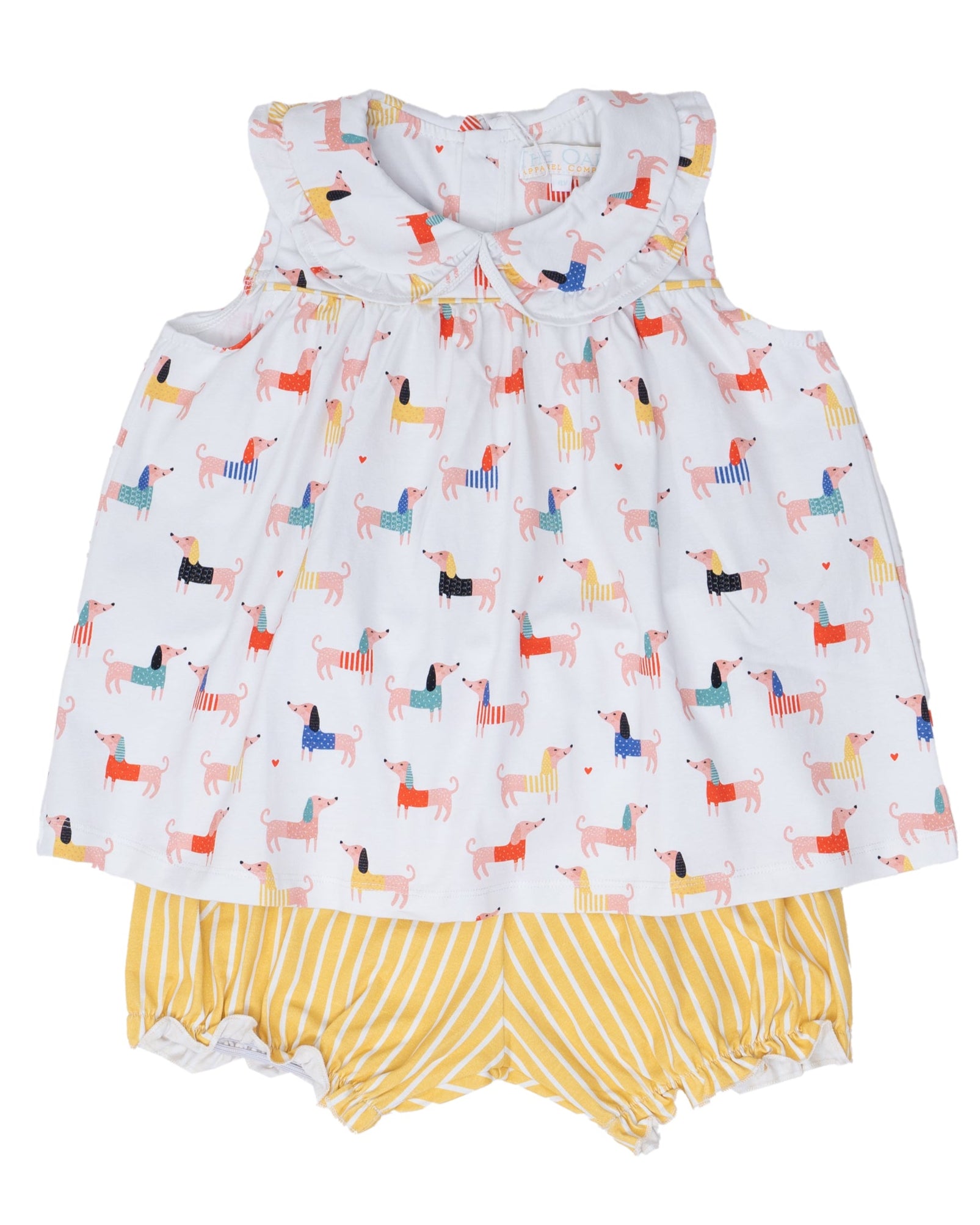 Ava Darling Pups Bloomer Set – The Oaks Apparel Co.
