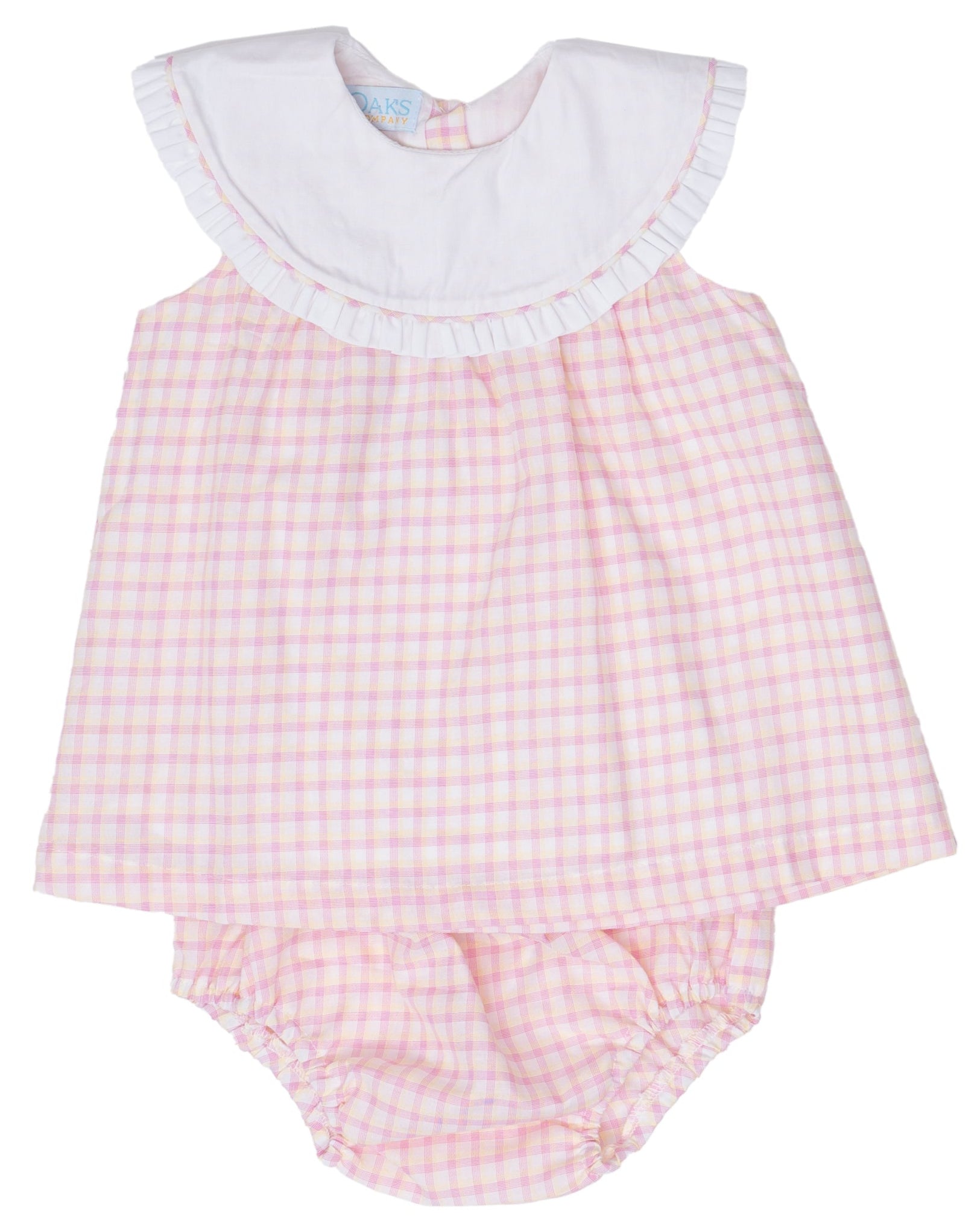Emily Yellow & Pink Bloomer Set – The Oaks Apparel Co.