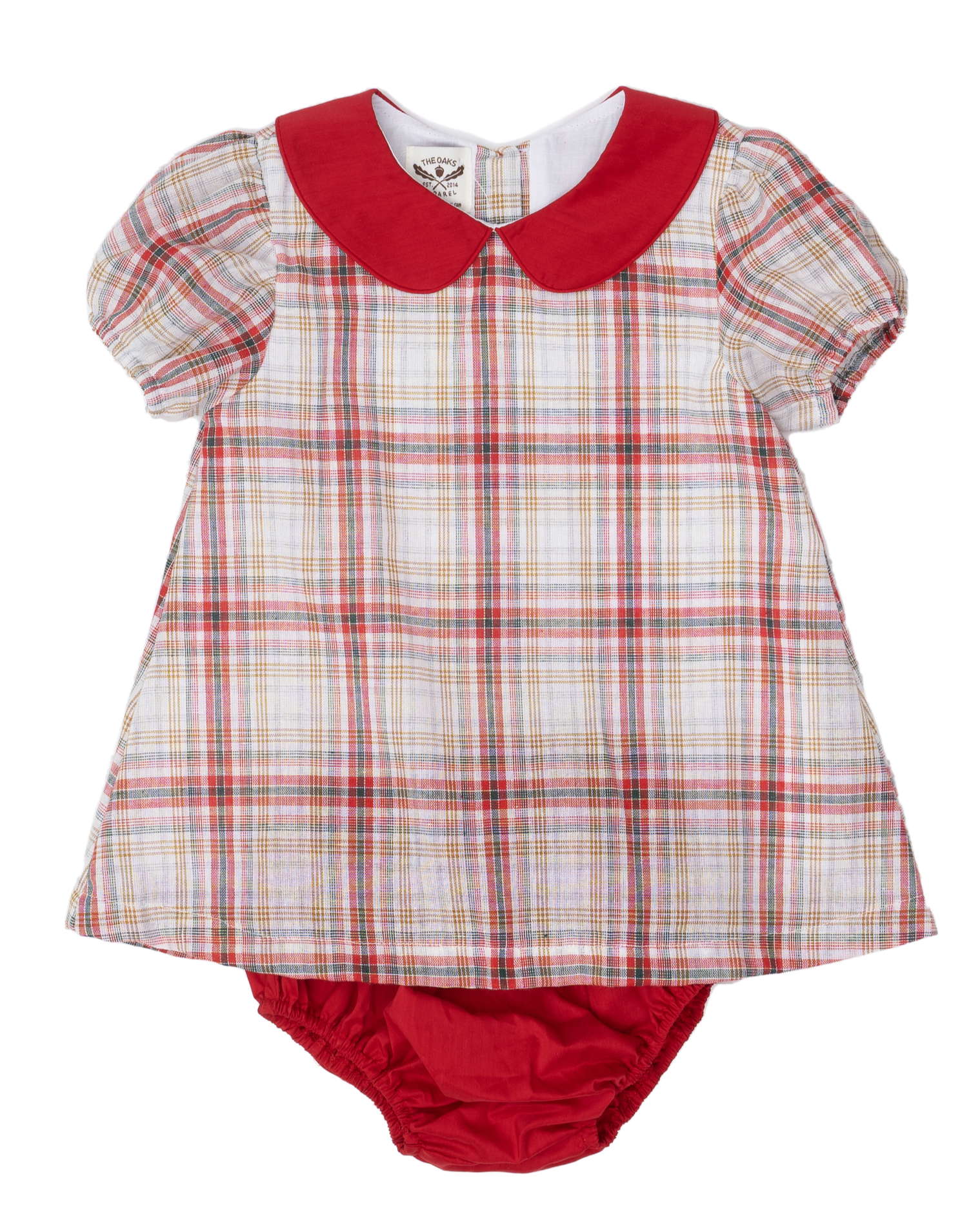 Deanna Festive Plaid Bloomer Set – The Oaks Apparel Co.