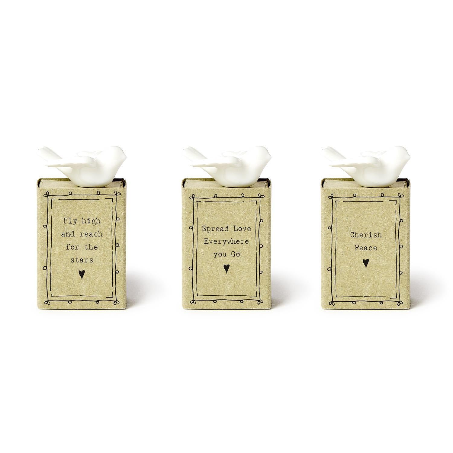 Dove in Matchbox w/3 Sayings – The Oaks Apparel Co.