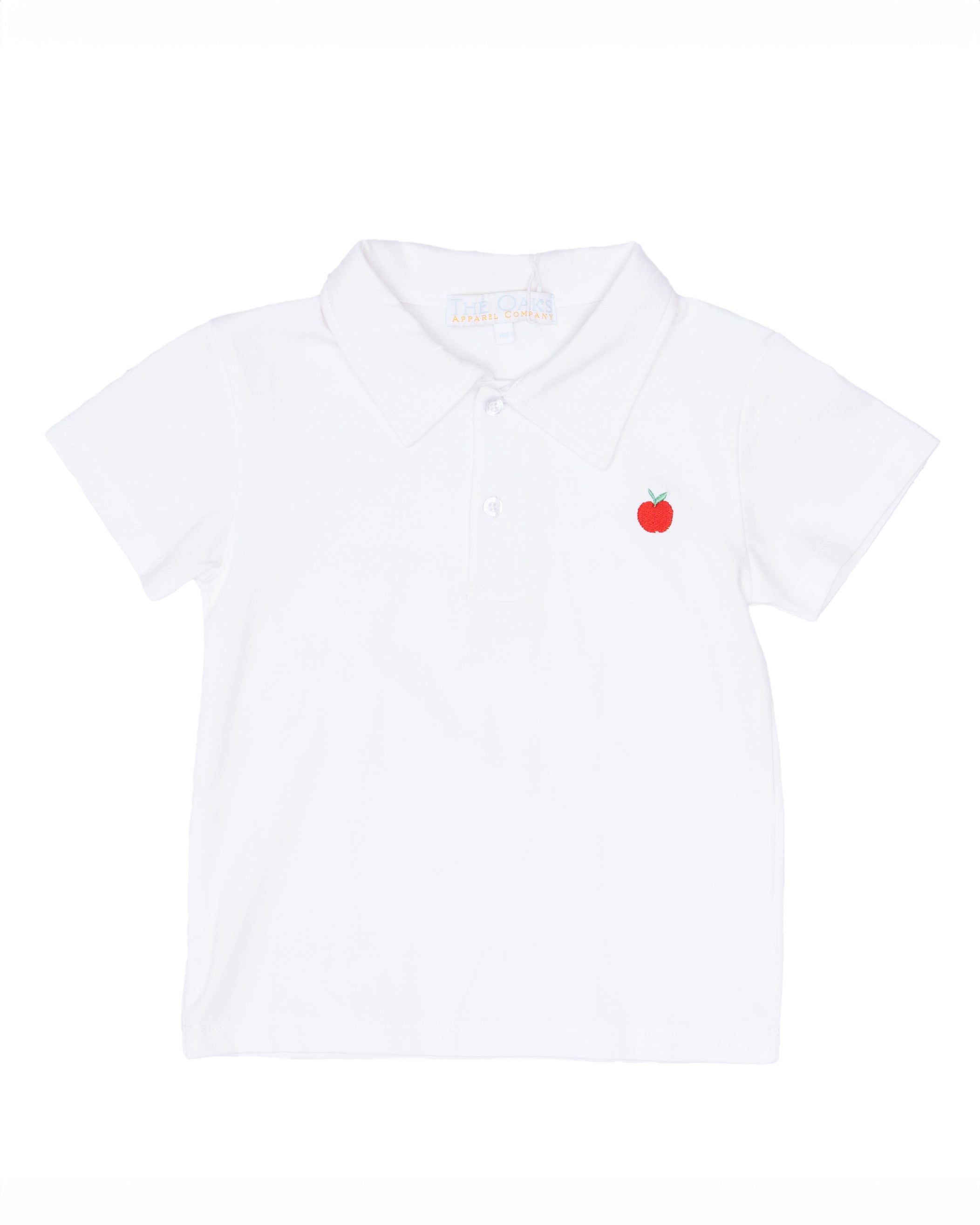 Watson Schoolhouse Apple Polo | Classic Children's Clothing | Oaks ...